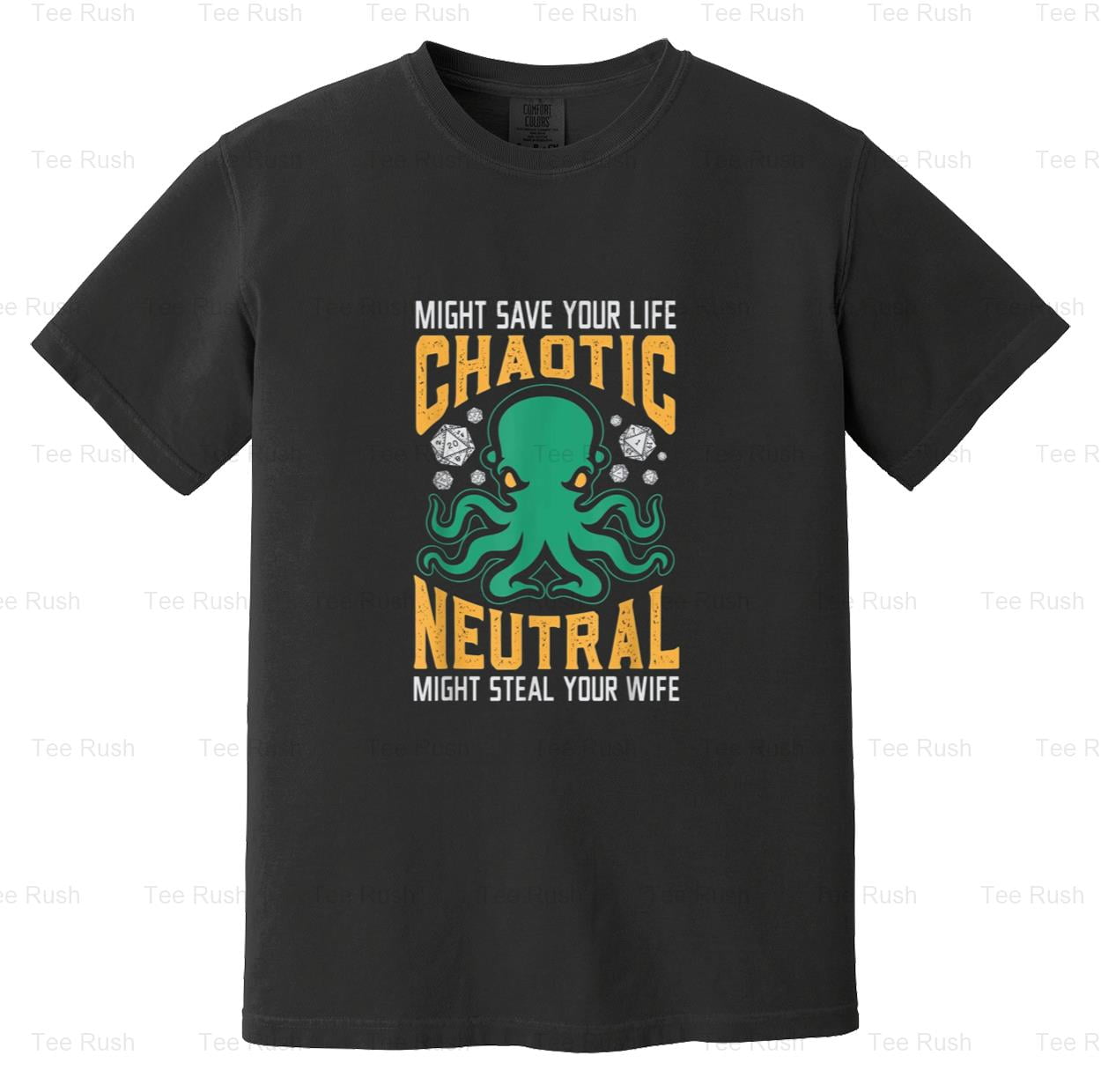 Chaotic Neutral Gamer Funny Video Games Clothing, Humor, Player ...
