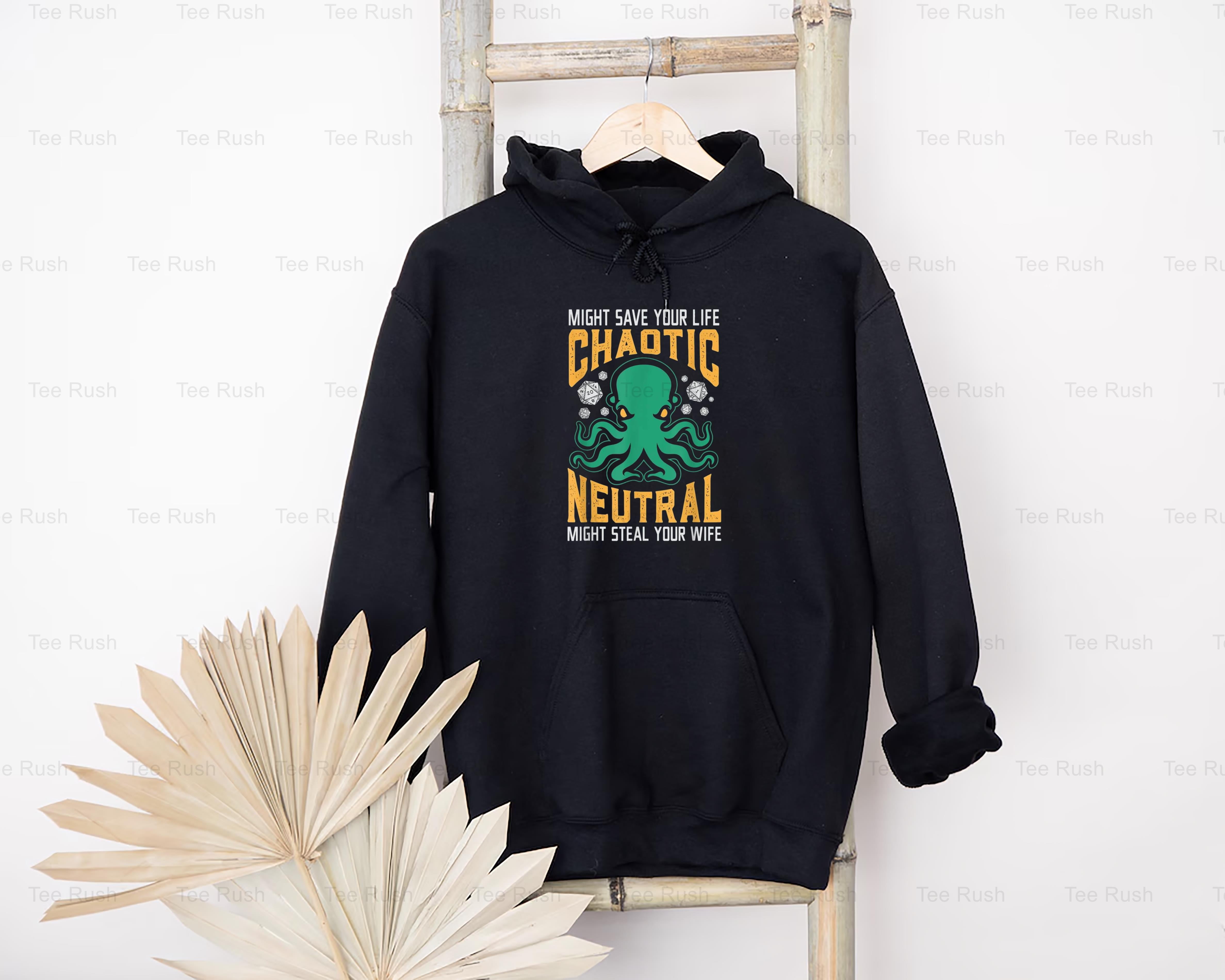 Chaotic Neutral Gamer Funny Video Games Clothing, Humor, Player ...