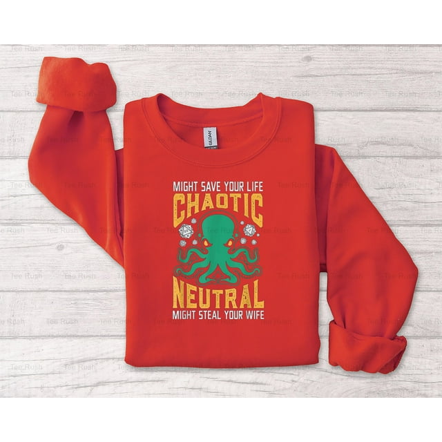 Chaotic Neutral Gamer Funny Video Games Clothing, Humor, Player ...