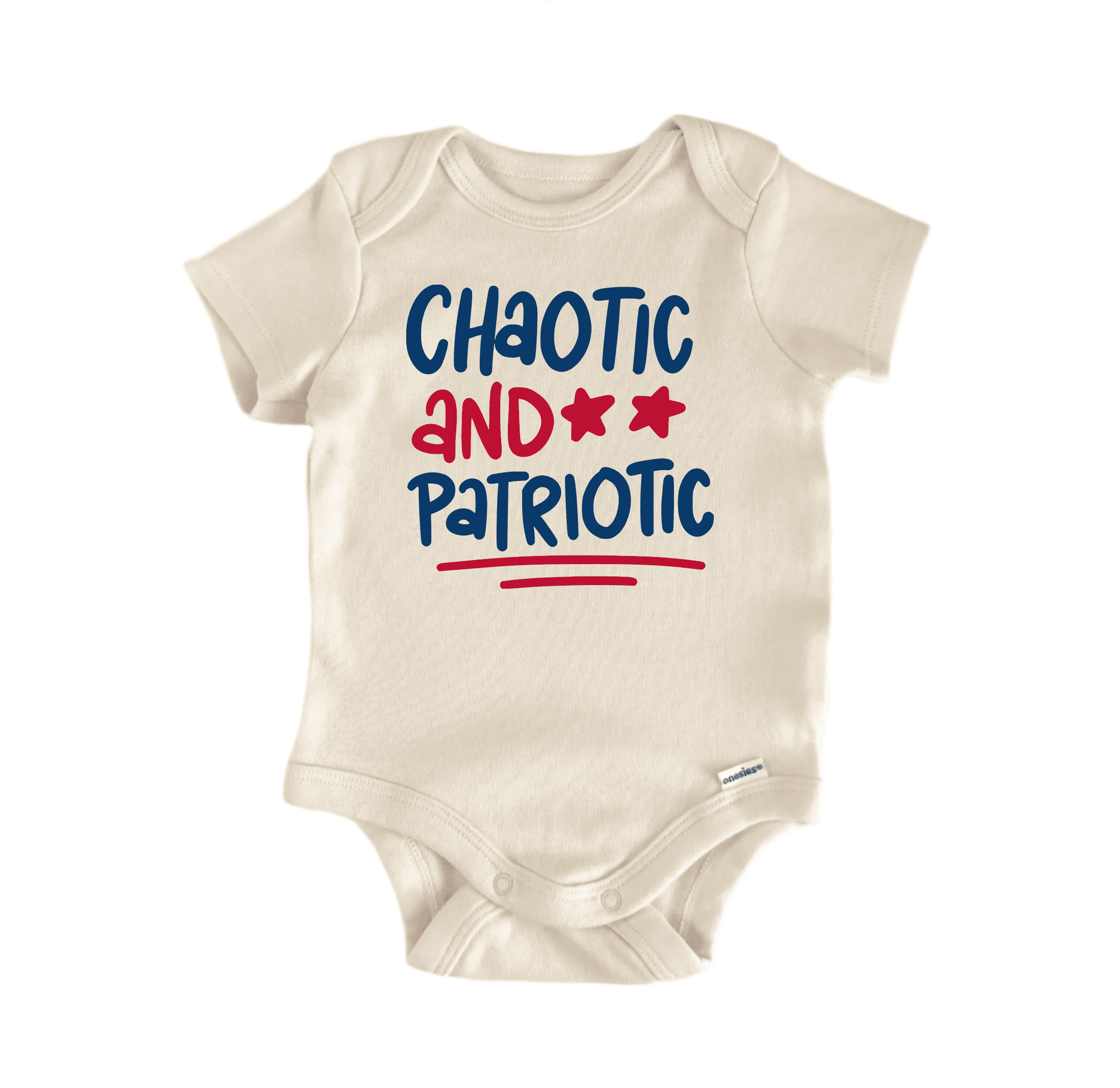 Chaotic Patriotic Newborn Baby Bodysuit - Walmart.com