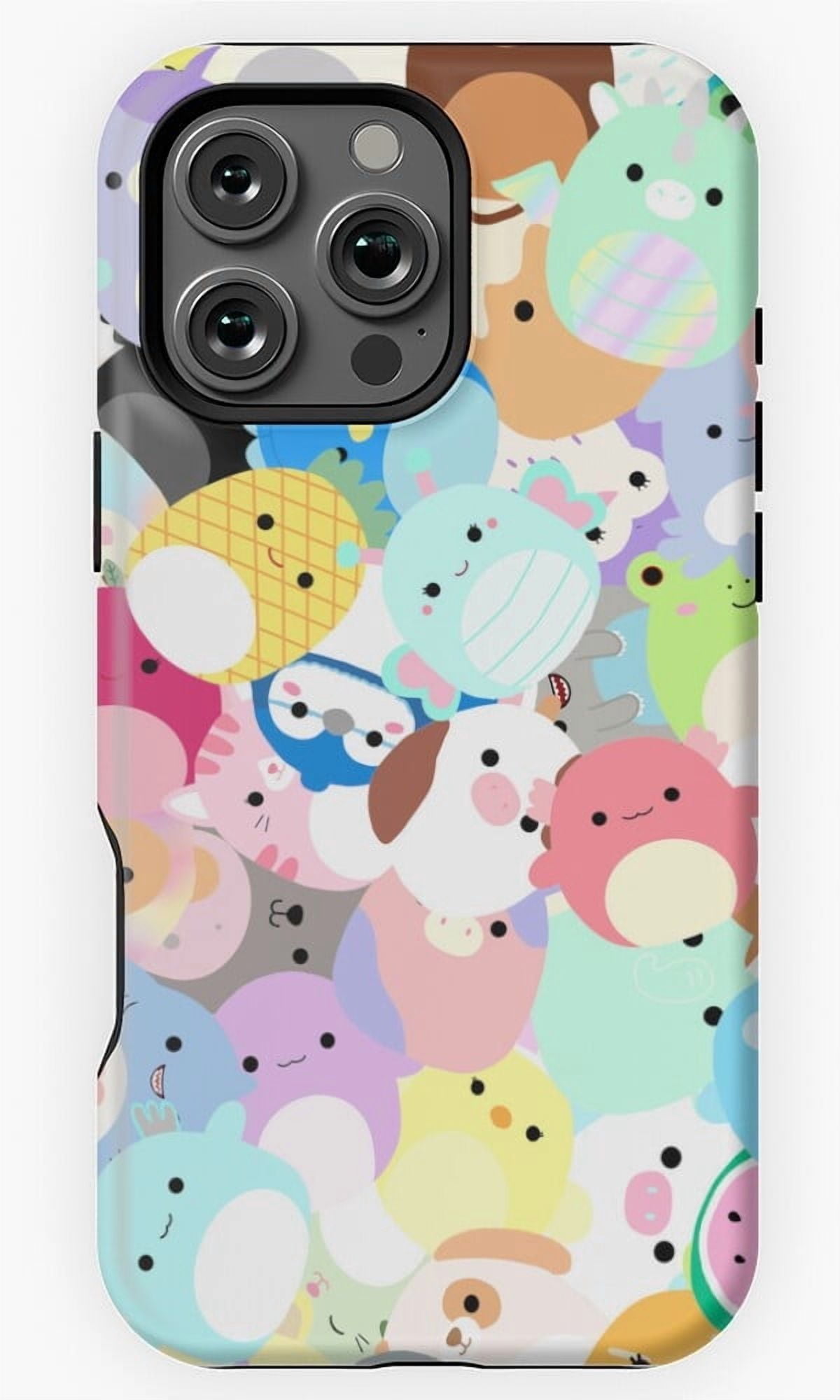 Chaotic Squish Toys Art Graphic Phone Case for iPhone 11 12 13 14 15 16 ...