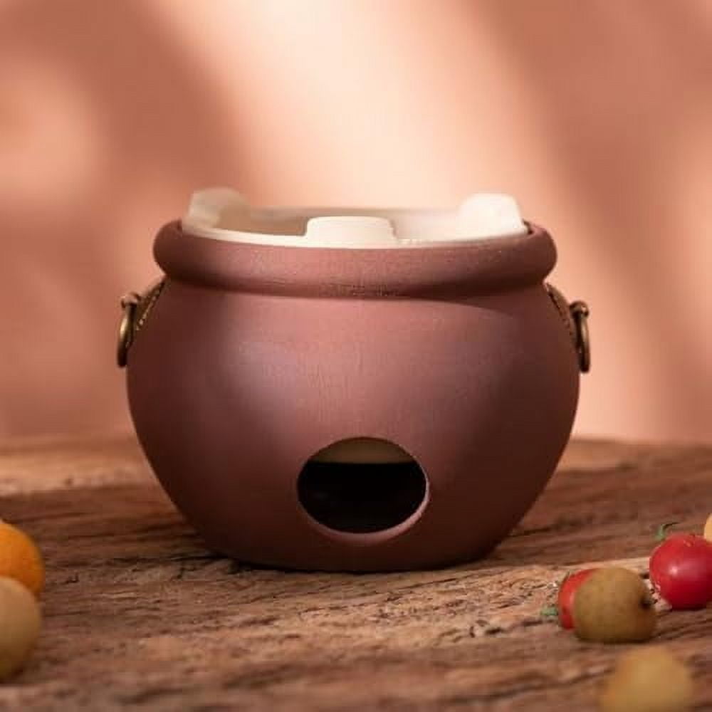 Chaozhou Imperial Kiln rare red clay charcoal stove tea set Kung Fu tea ...