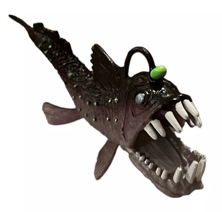 Chap Mei Deep Sea Angler Fish Animal Planet 4.75" 2014 Big Teeth ...