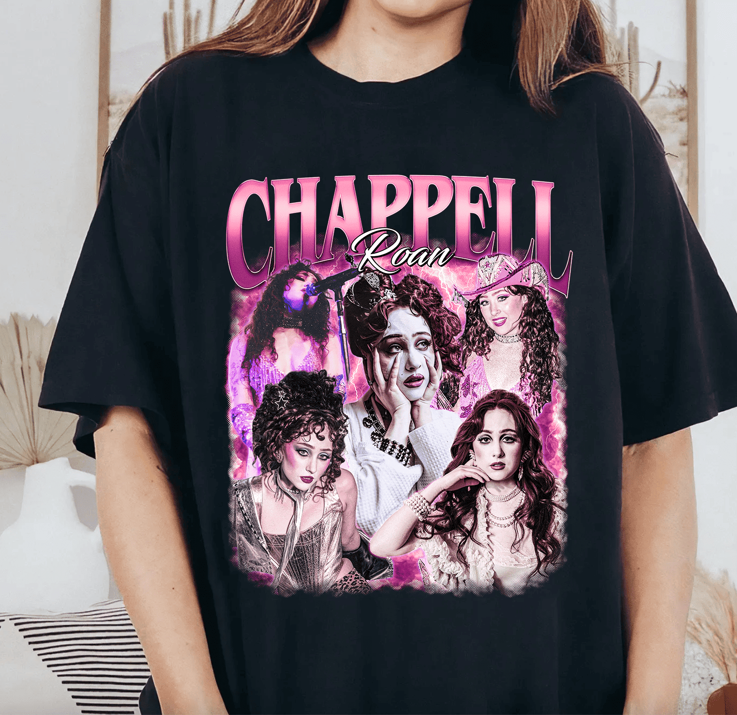 Chap/pell Ro/an Vintage Pop Girl, Midwest Princess Tour Shirt,Black ...