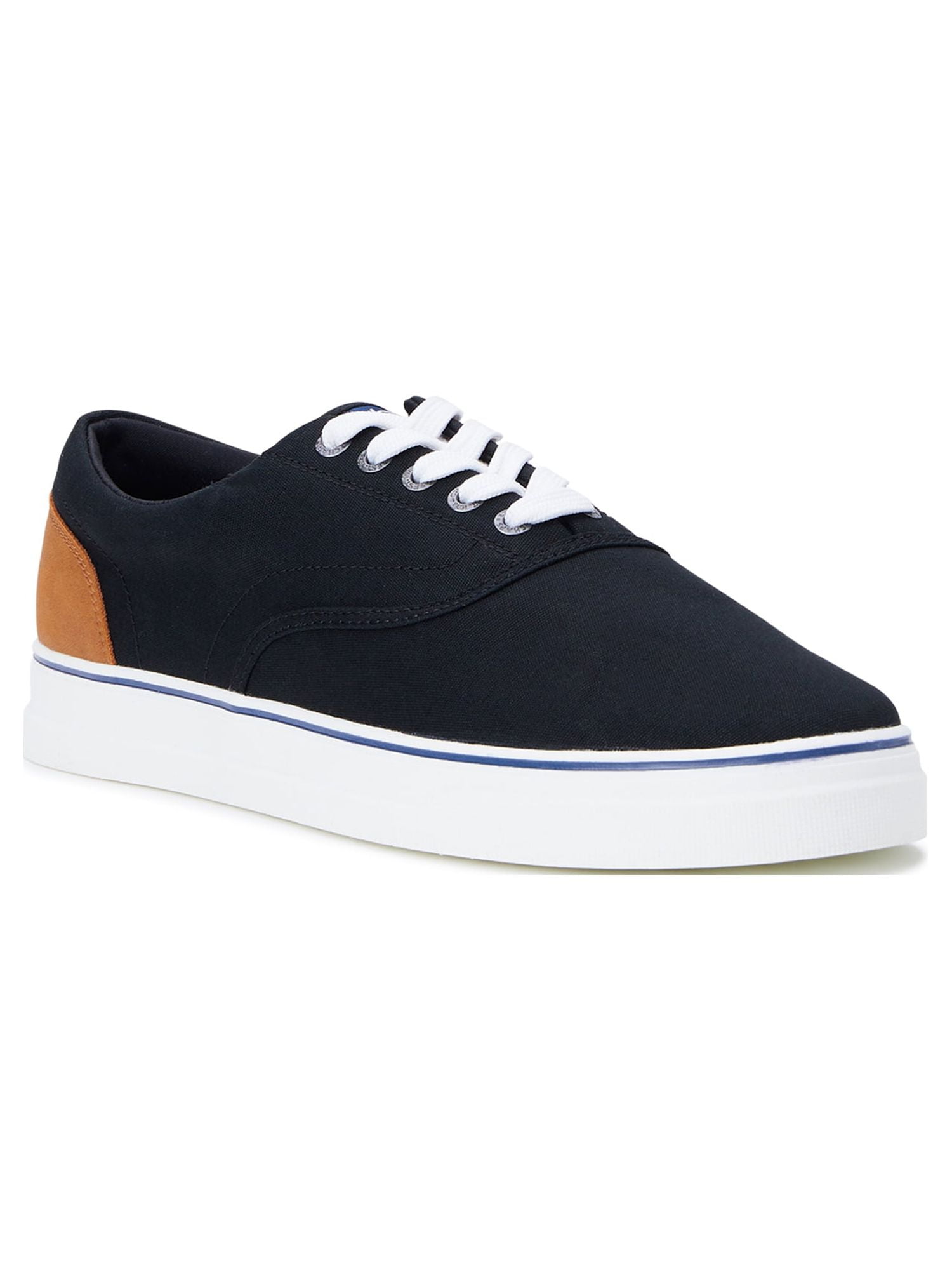 Chap's Men's Chace Canvas Lace-up Casual Fashion Sneaker - Walmart.com