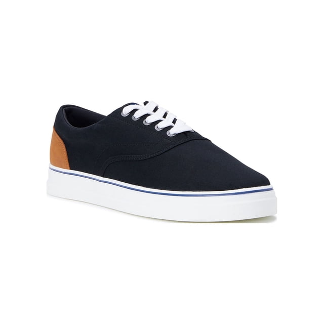 Chap's Men's Chace Canvas Lace-up Casual Fashion Sneaker - Walmart.com
