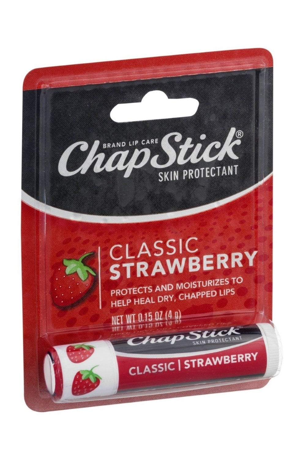 ChapStick Classic Strawberry 0.15 oz (Pack of 24) - Walmart.com