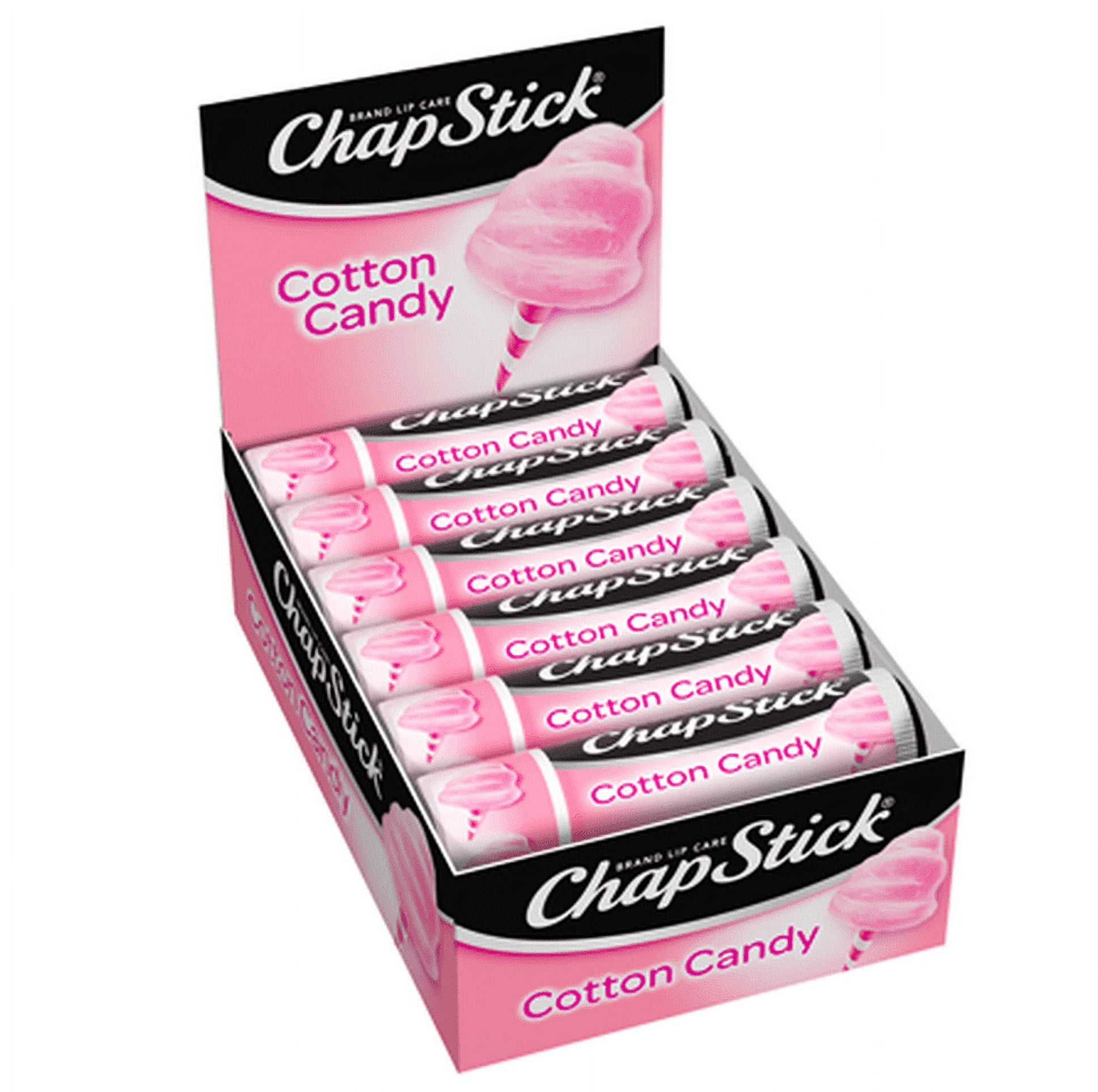 ChapStick Cotton Candy 0.15 oz, 12-Stick Refill Box - Walmart.com
