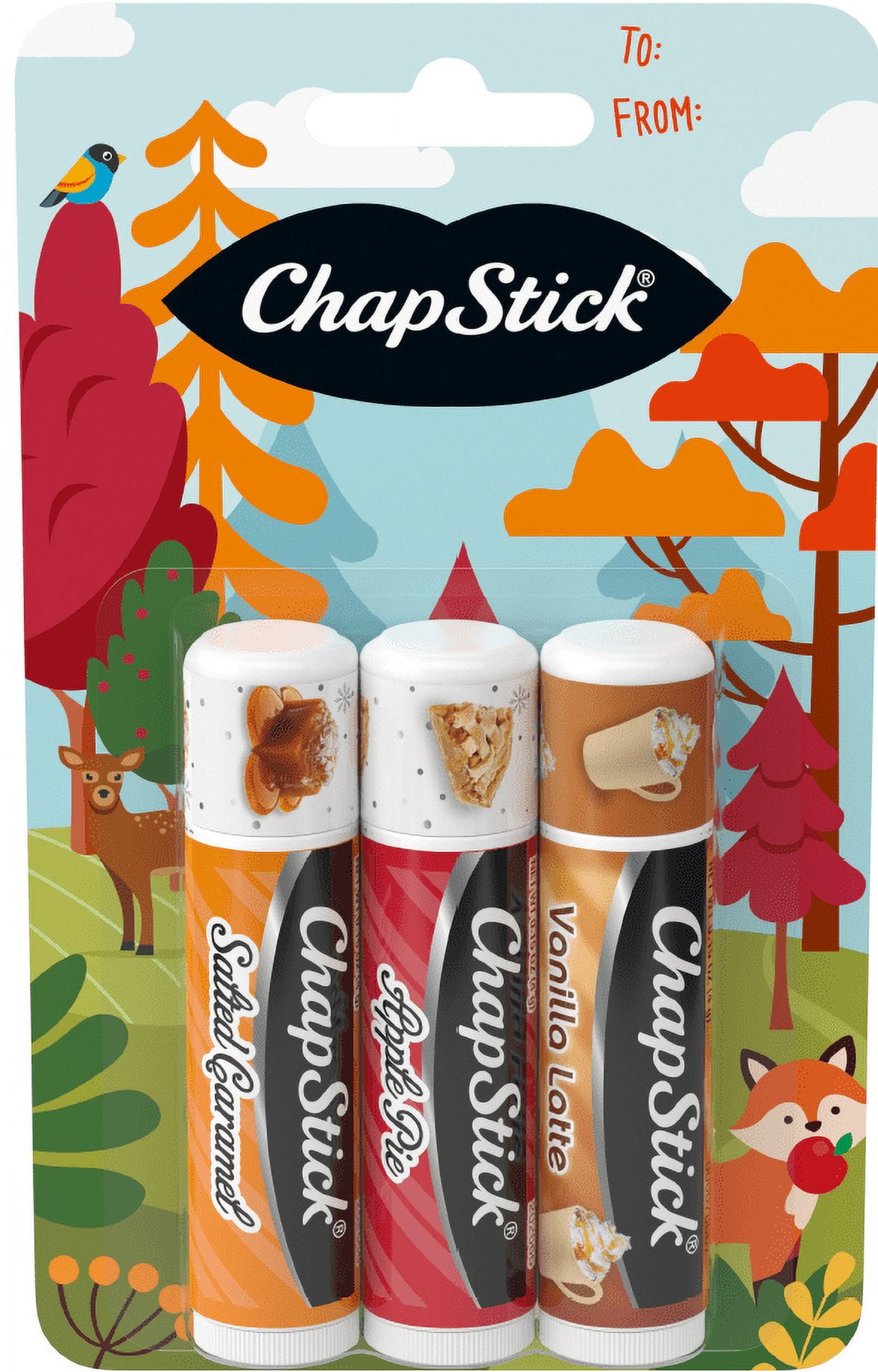 ChapStick Fall Faves Lip Balm Gift Set - 0.15 oz (Pack of 3) - Walmart.com