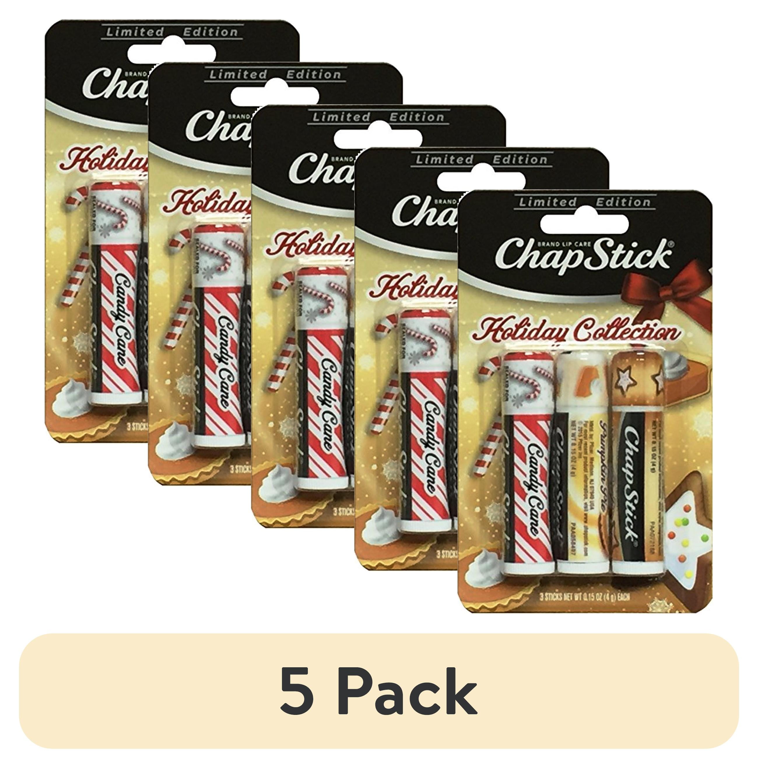 (5 pack) ChapStick Limited Edition Holiday Collection, 3 Pack - Walmart.com