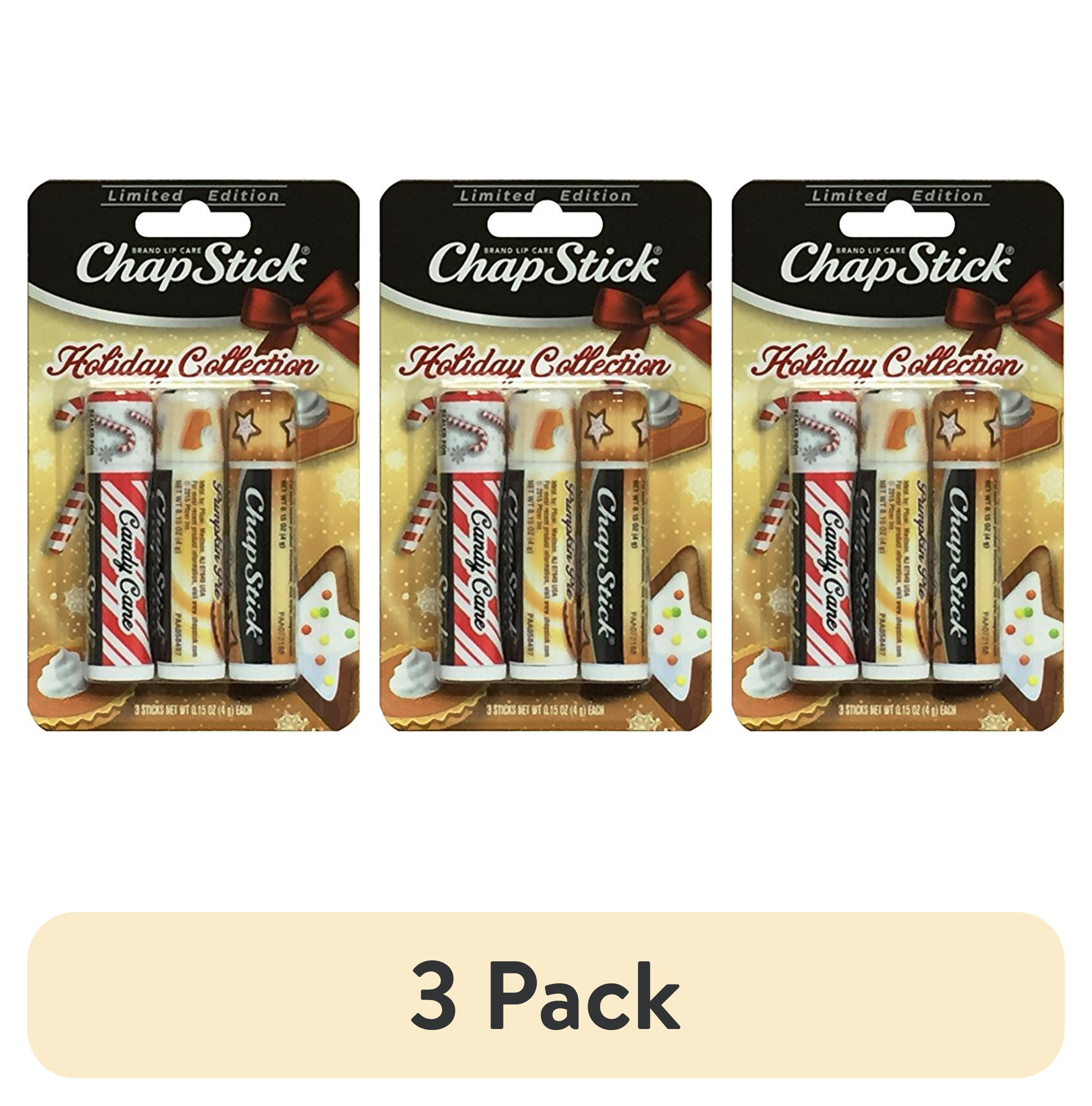 (3 pack) ChapStick Limited Edition Holiday Collection, 3 Pack - Walmart.com