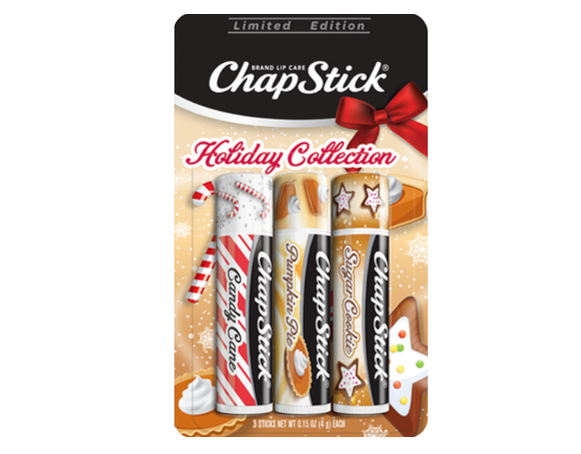 ChapStick Limited Edition Holiday Collection, 3 Sticks - Walmart.com