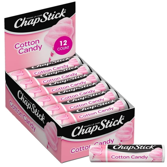 ChapStick Lip Moisturizer, Cotton Candy, 12-Pack – Limited Edition Bulk ...