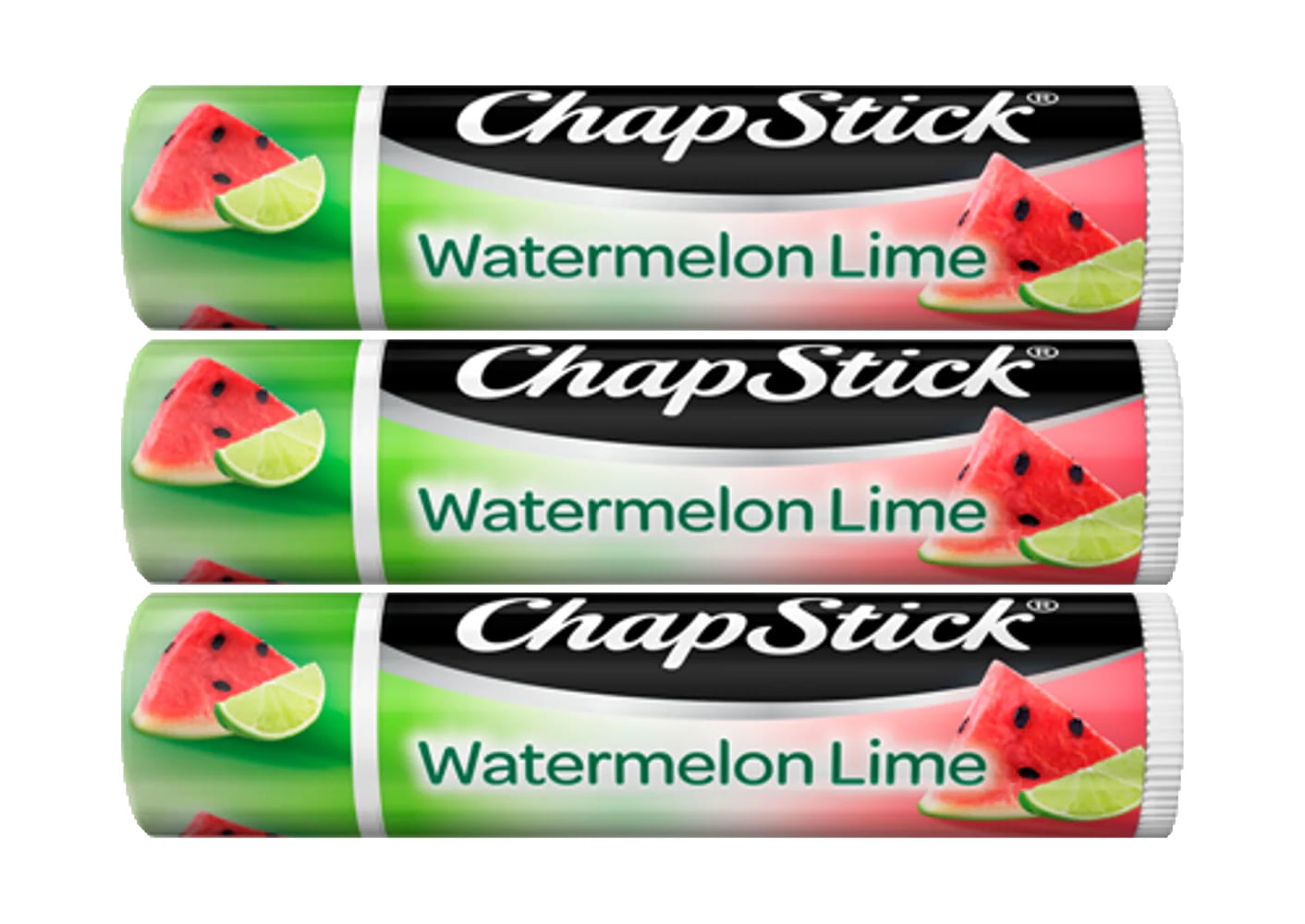 ChapStick Watermelon Lime Lip Balm - 0.15 oz, 3 Count - Walmart.com