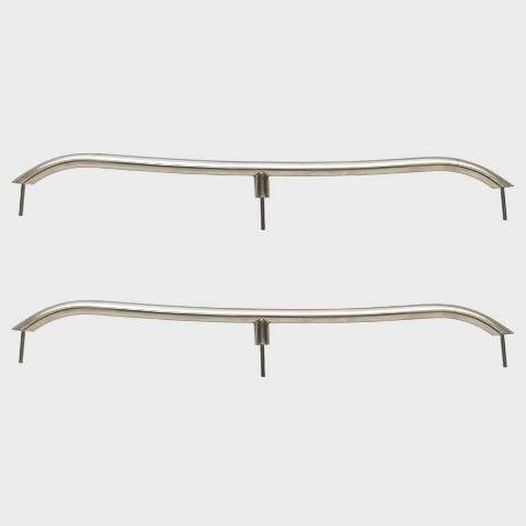 Chaparral Boat Curved Grab Rails | 34 Inch Stainless (Set of 2 ...