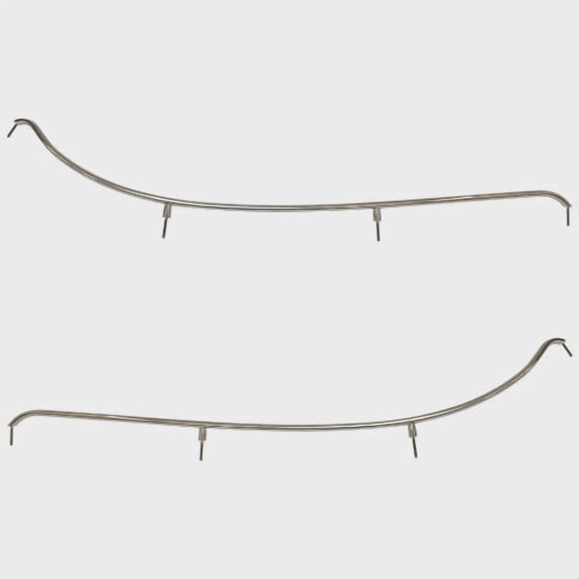 Chaparral Boat Curved Grab Rails | 64 Inch Polished SS (Set of 2 ...