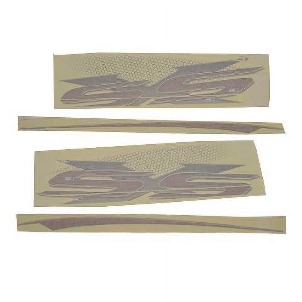 Chaparral Boat Decal Kit 14.00381 | SSX 276 Crystal Red Black (4PC ...