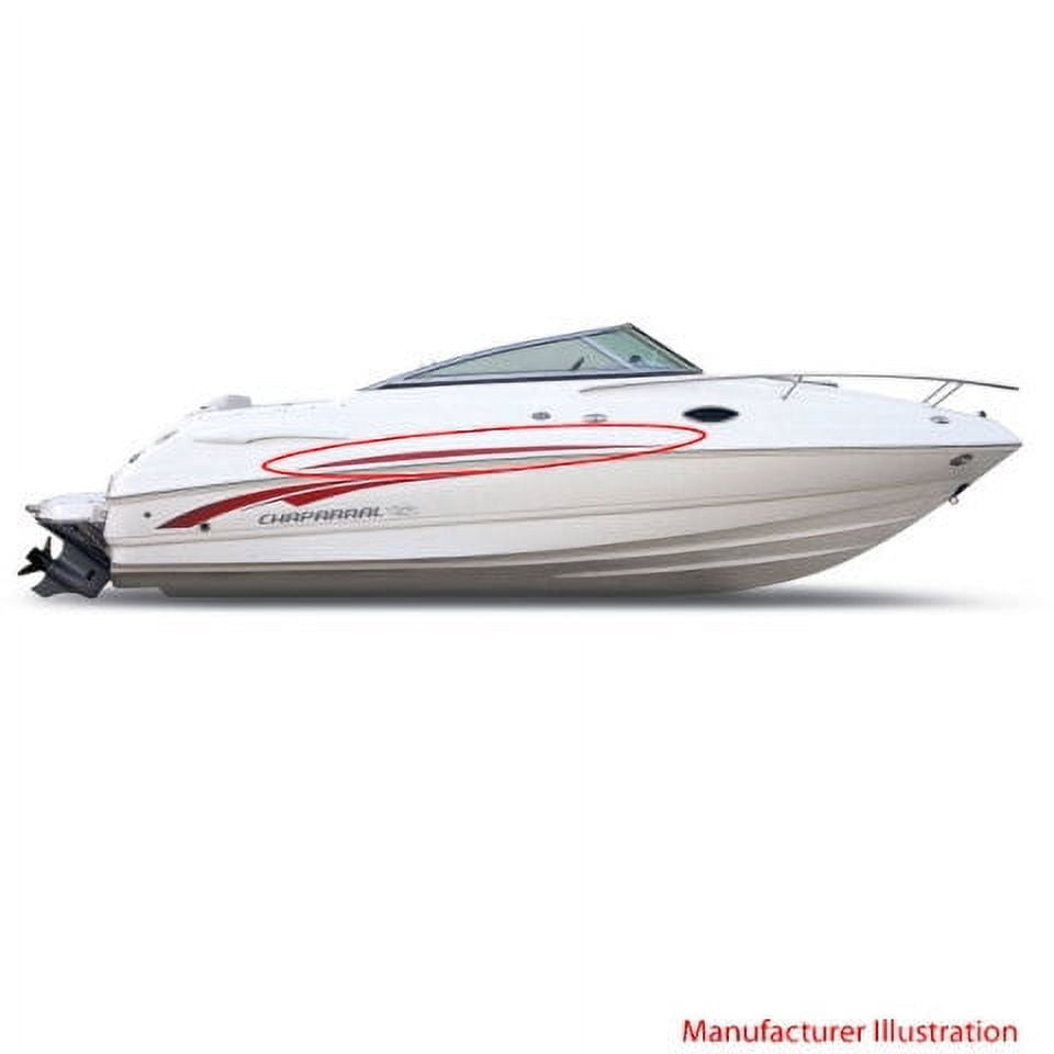 Chaparral Boat Deck Graphic Decal 138327-02 | SSI SSX Red (Set Of 2 ...