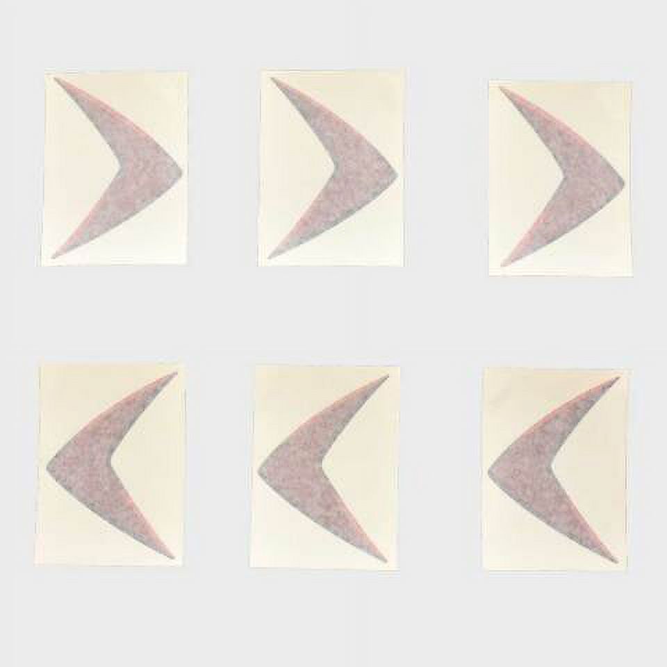 Chaparral Boat Deck Vent Decals 14.00350 | Red Black Stickers (Set of 6 ...