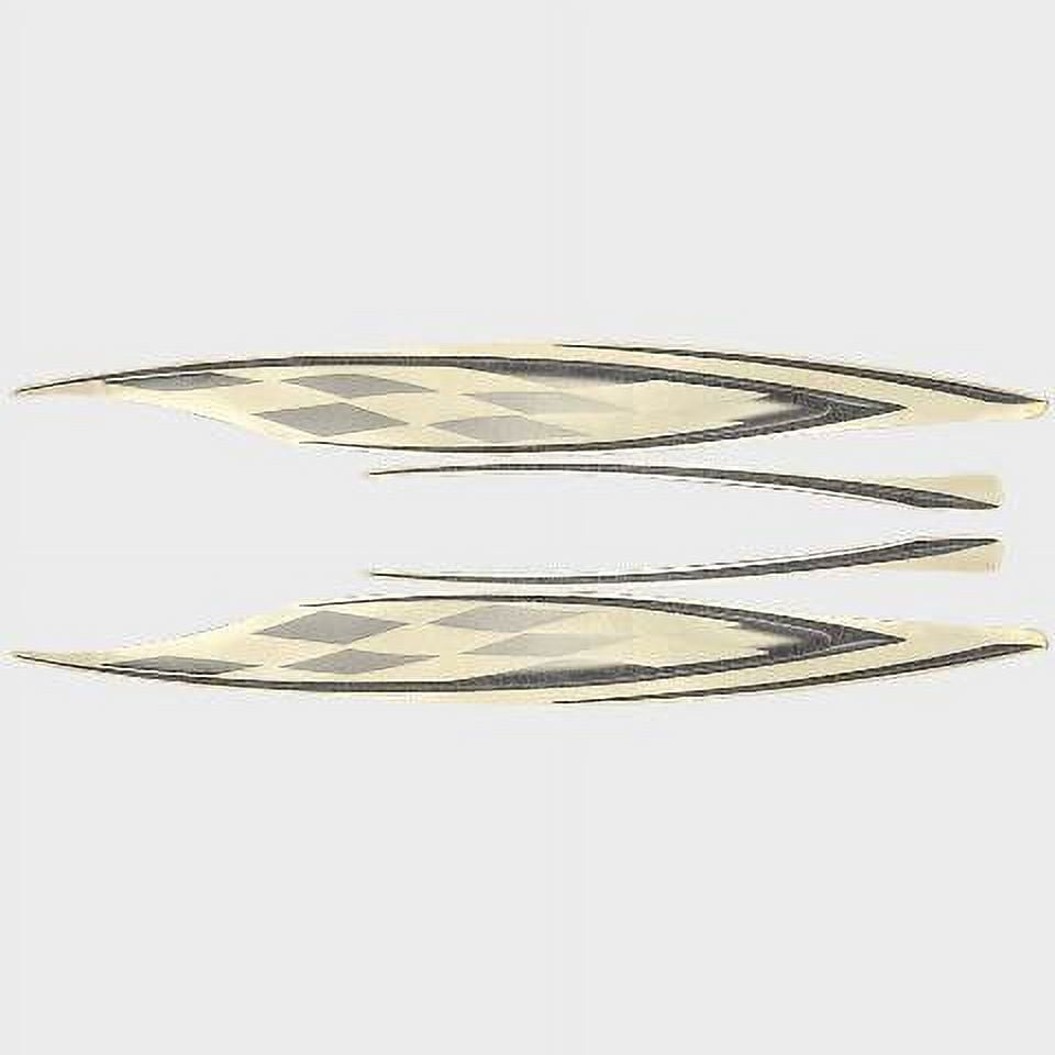 Chaparral Boat Graphic Decal Set | Piece Charcoal Silver - Walmart.com