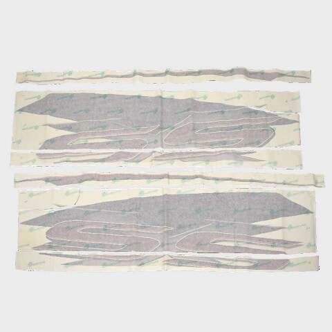 Chaparral Boat Graphic Decals 14.00963 | 276 SSX Wine Red (Kit ...