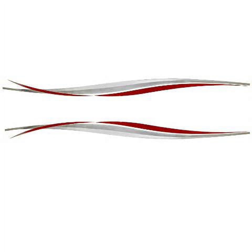 Chaparral Boat Graphic Decals U16794-10 | SSi Burgundy Gray (Set Of 2 ...