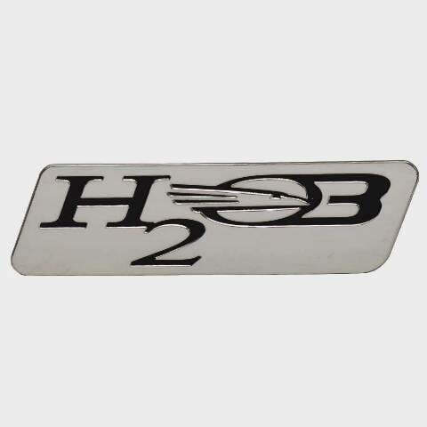Chaparral Boat Raised Decal Emblem 14.01744 | H2O OB Logo Silver ...