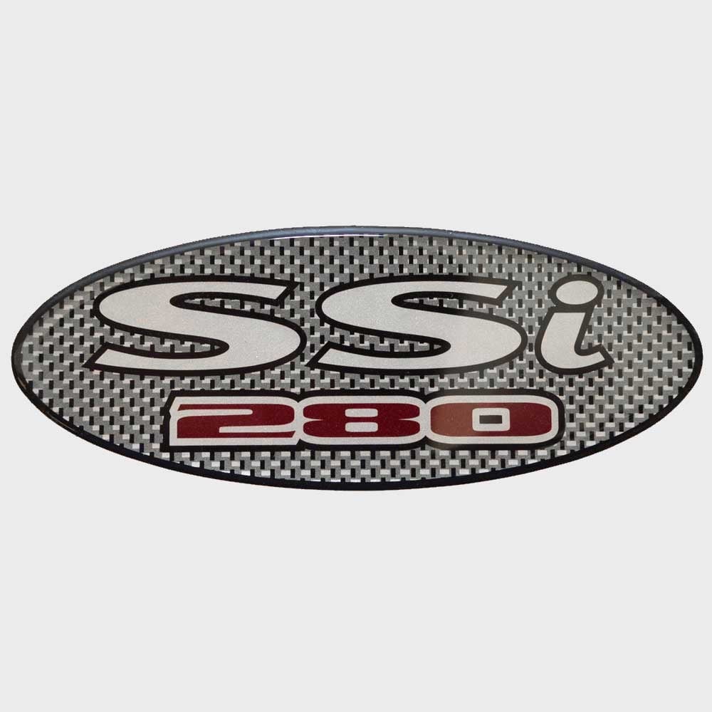 Chaparral Boat Raised Decal U15556-01 | 280 SSi Silver Black Red ...