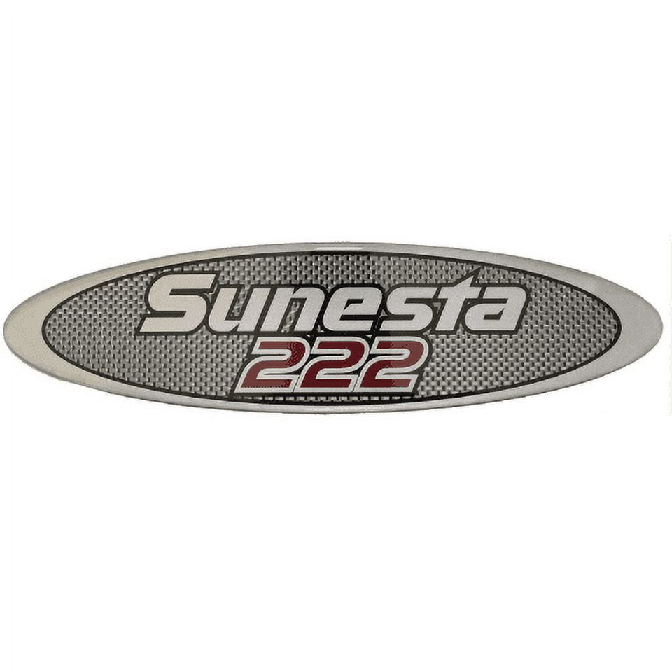 Chaparral Boat Raised Decal U17537-01 | Sunesta 222 Glossy Silver ...