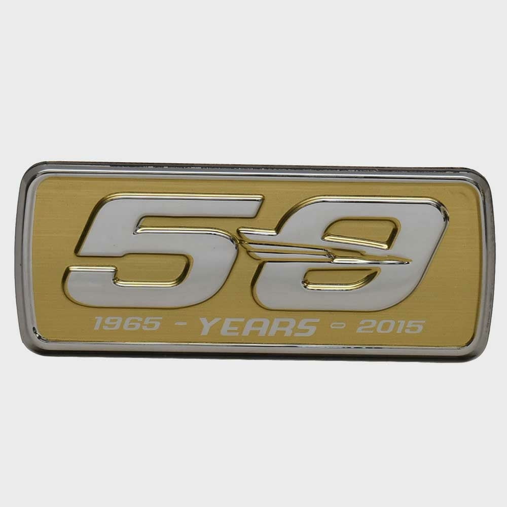 Chaparral Boat Raised Emblem Decal 153512-01 | 50 Years Sticker Gold ...