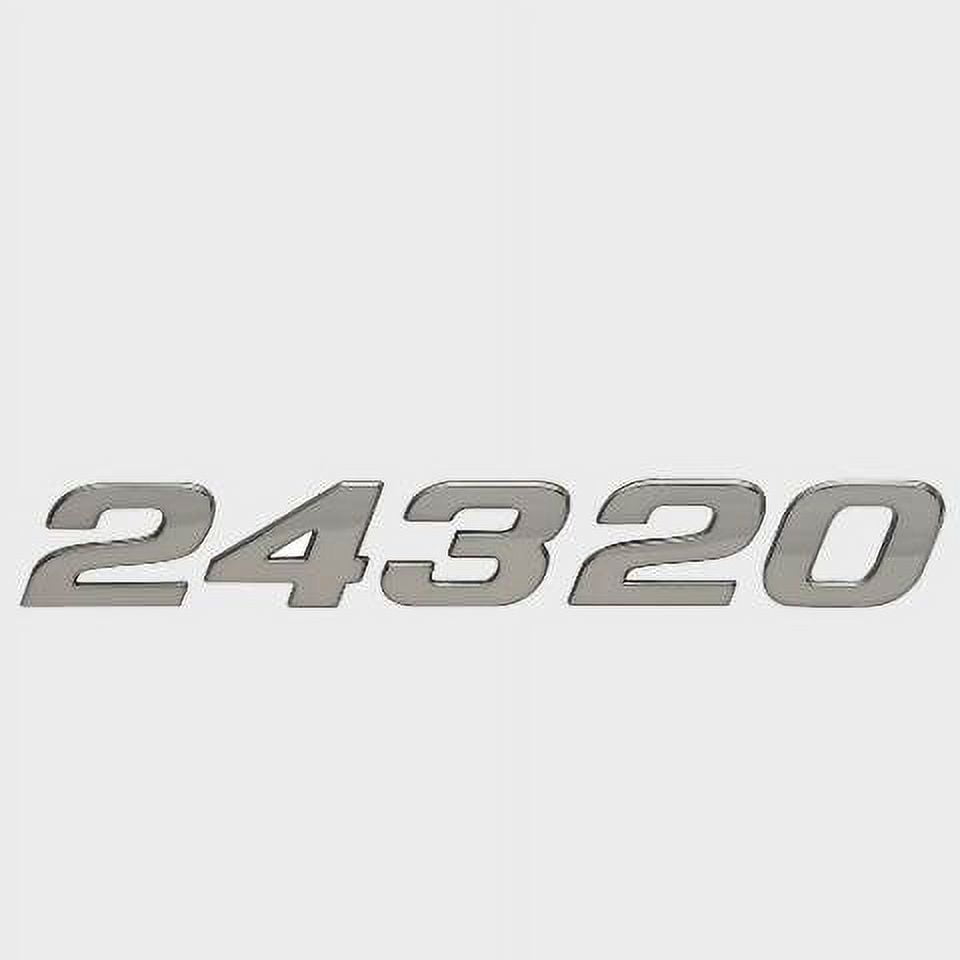 Chaparral Boat Raised Emblem Sticker Decal | SL24 Silver 10 Inch ...