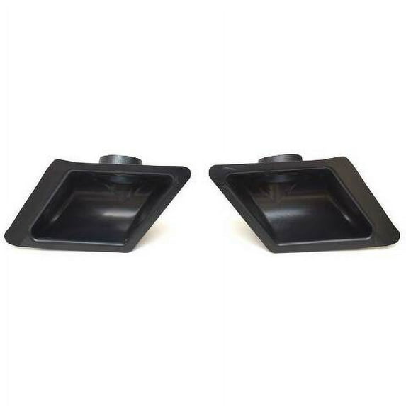 Chaparral Boat Vent Boxes 33.00058 | 8 x 8 Inch Black ABS (Set of 2 ...