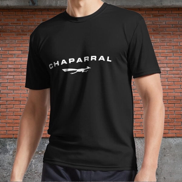 Chaparral Can Am logo 1966 - white print Logo Men's T-Shirt Funny Size ...