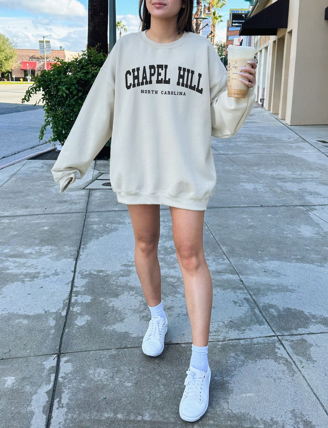 Chapel Hill Sweatshirt, Trendy Preppy Sweatshirt, Aesthetic College ...