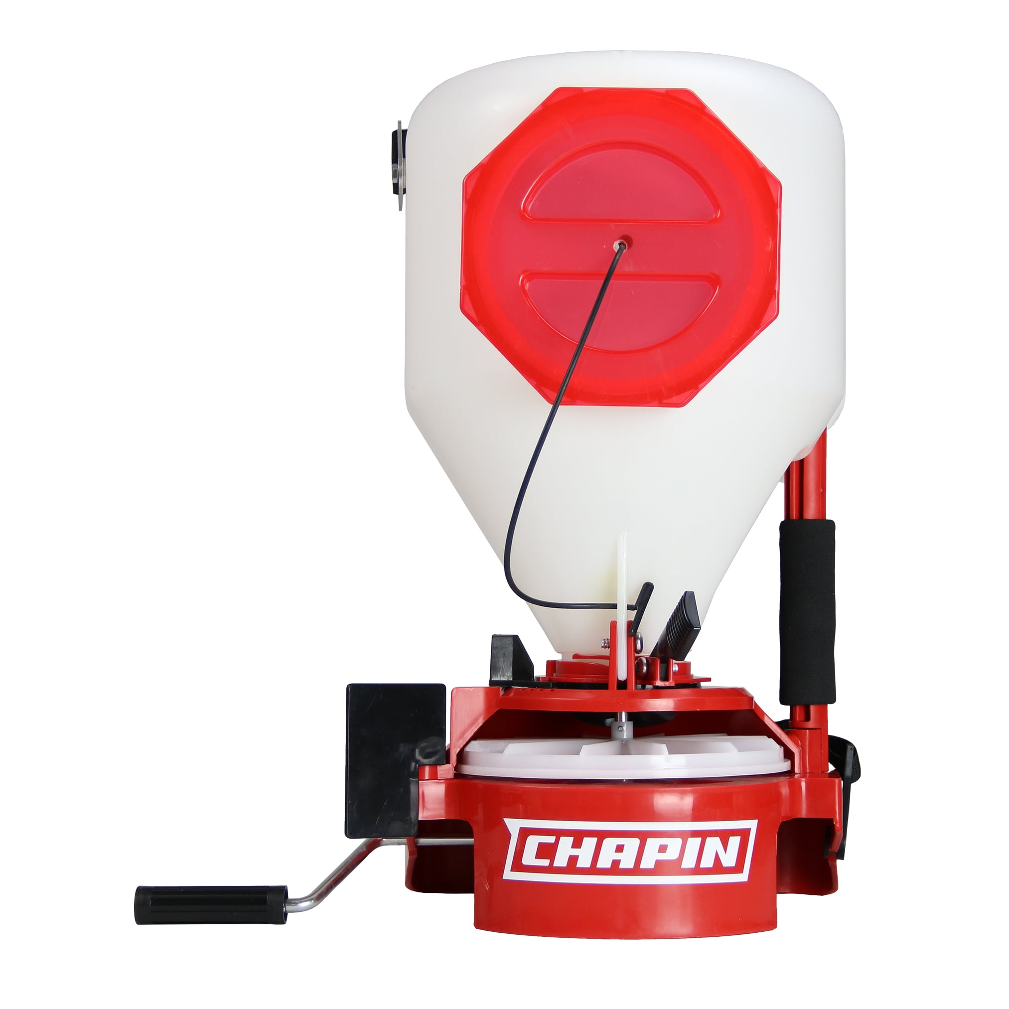 Chapin 8700A: 680 Cubic inch Capacity Chest Mounted Turf Spreader with ...