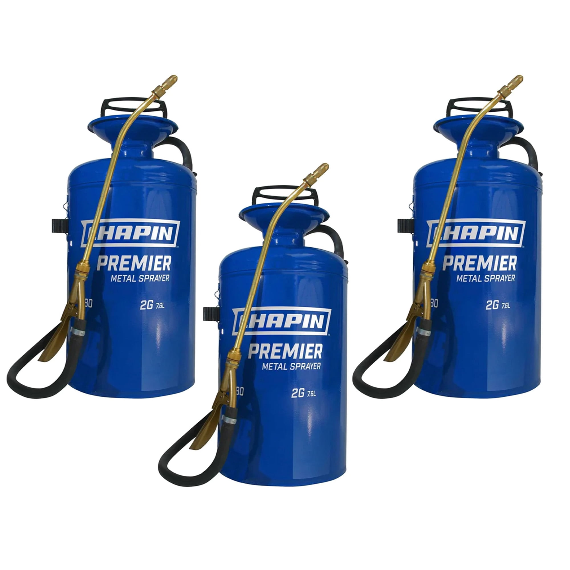 Chapin 3 Pack Premier Pro 2 Gal Tri Poxy Steel Tank Handheld Lawn ...