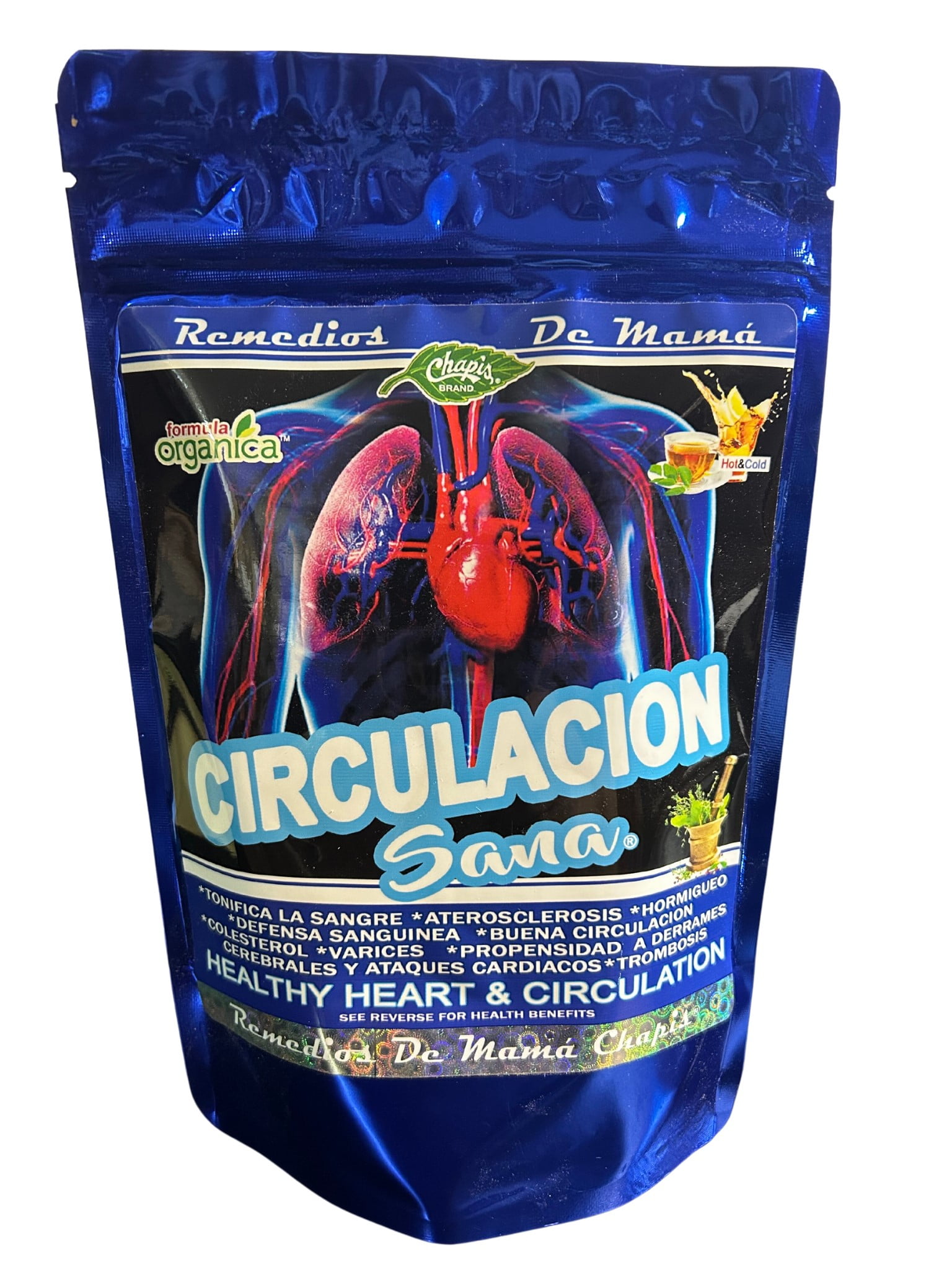 Chapis Circulacion Sana Tea, Net Weight 3.5 oz (99 g) - Walmart.com