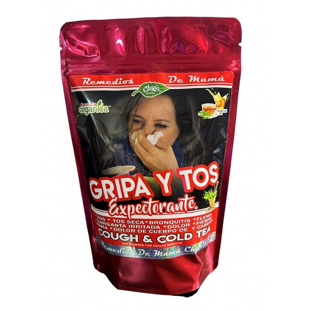 Chapis Cough & Cold Tea- Gripa y Tos Expectorante -Net Wt. 3.5 oz. (99 g.) - Walmart.com