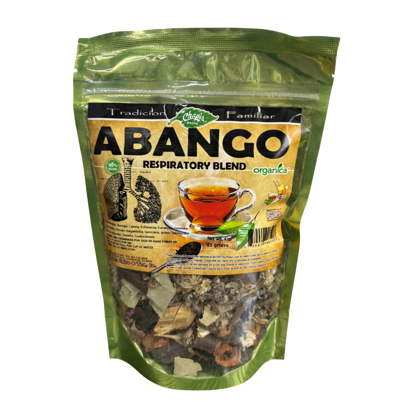 Chapis Spice & Tea, Co Abango (Respiratory Blend) – Herbal Blend for ...