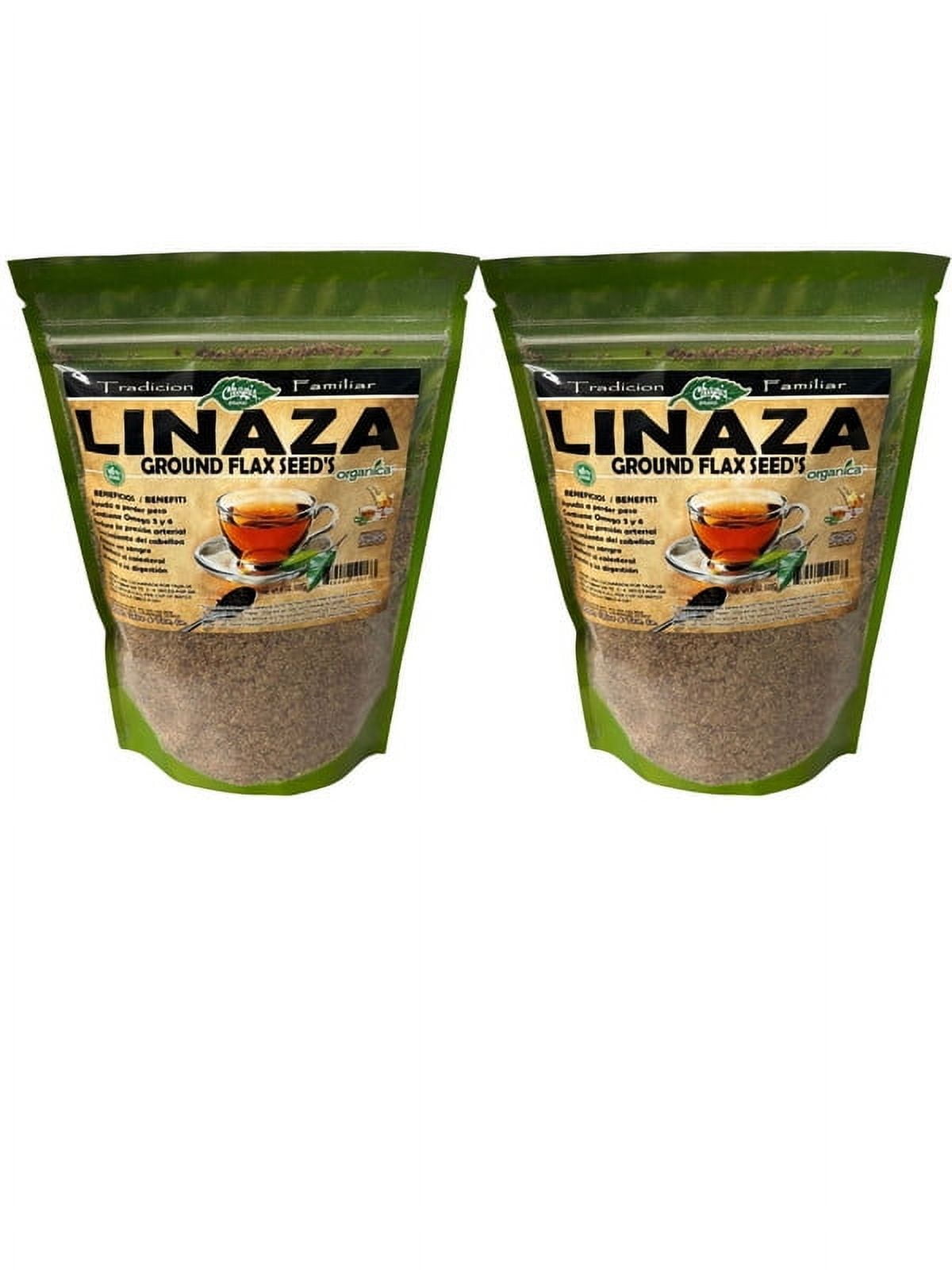 Chapis Spice & Tea, Co. Linaza Molida Organica / Organic Flax Seeds ...