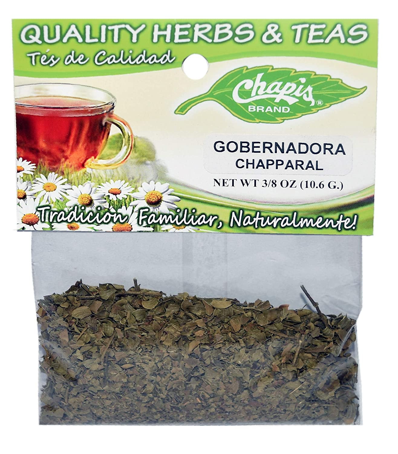 Chapis Tea/Hierba Gobernadora- Chapparal Dried Natura Herbs Net Wt. 3/8 ...