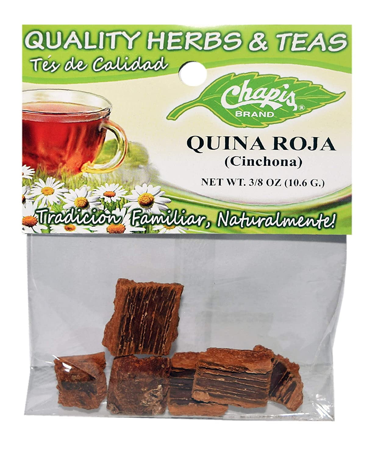 Chapis Tea / Hierba Quina Roja- Dried Natural Herbs Net Wt. 3/8 oz. (10 ...
