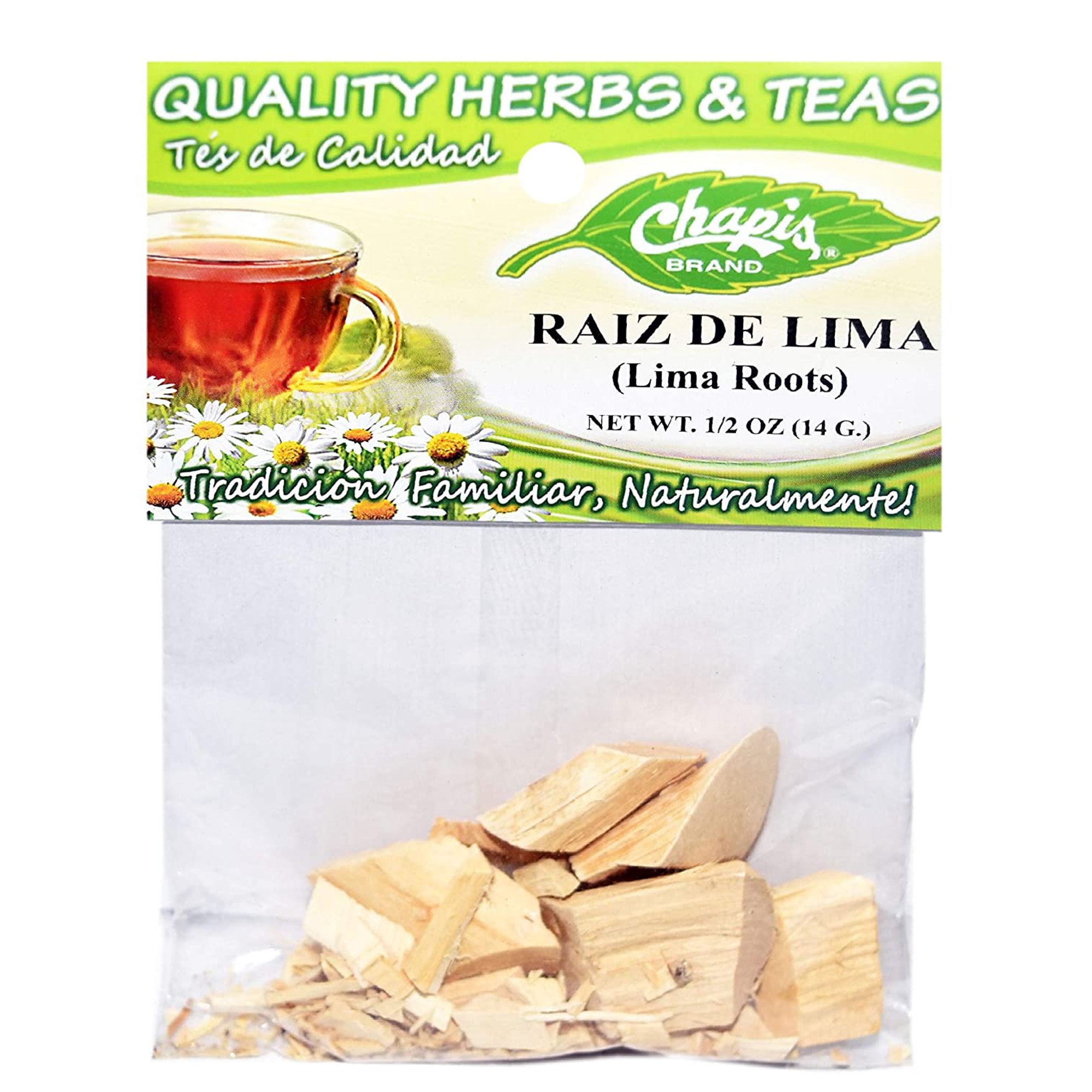 Chapis Tea/Hierba Raiz De Lima-Dried Natural Herbs Net Wt. 1/2 oz. (14 ...