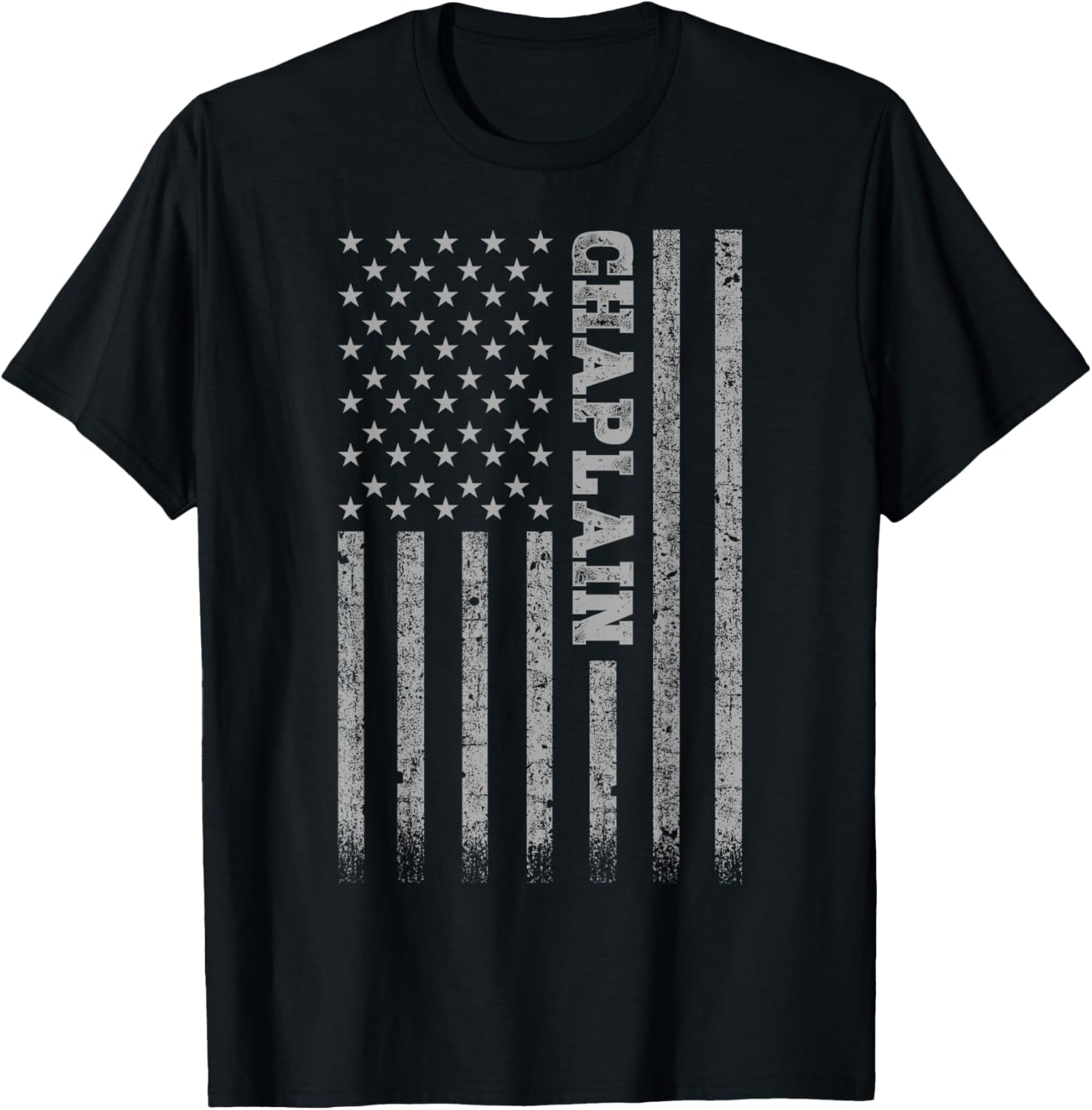 Chaplain American Flag T-Shirt - Walmart.com