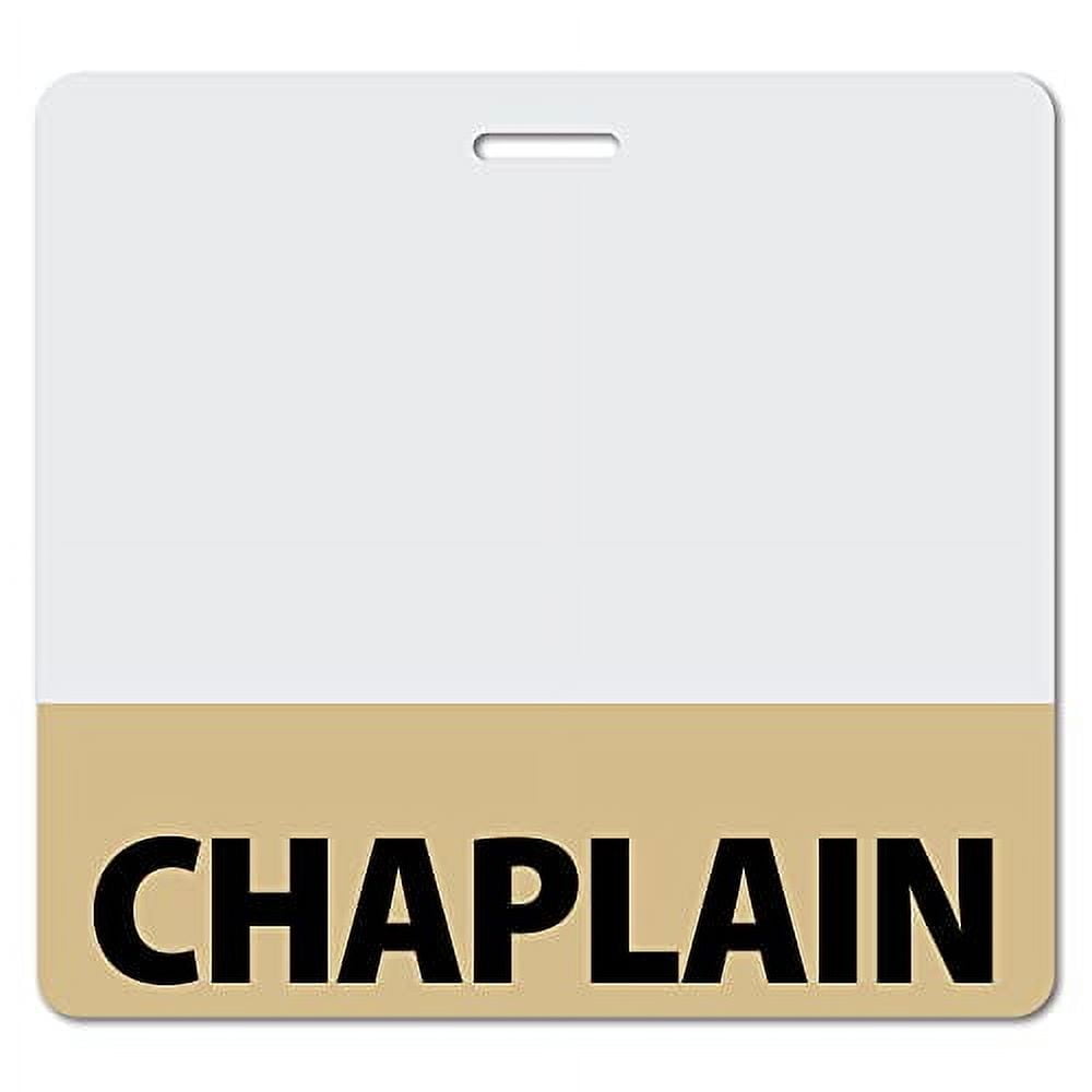 Chaplain Heavy Duty Horizontal Tan (20 Pack) - Spill & Tear Proof Cards ...