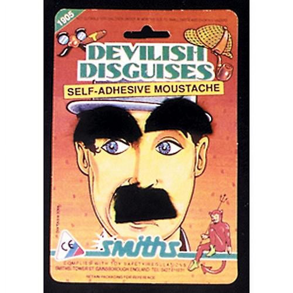 Chaplin Brow Mustache Black - Walmart.com