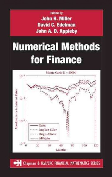 Pre-Owned Chapman & Hall/CRC Financial Mathematics: Numerical Methods ...