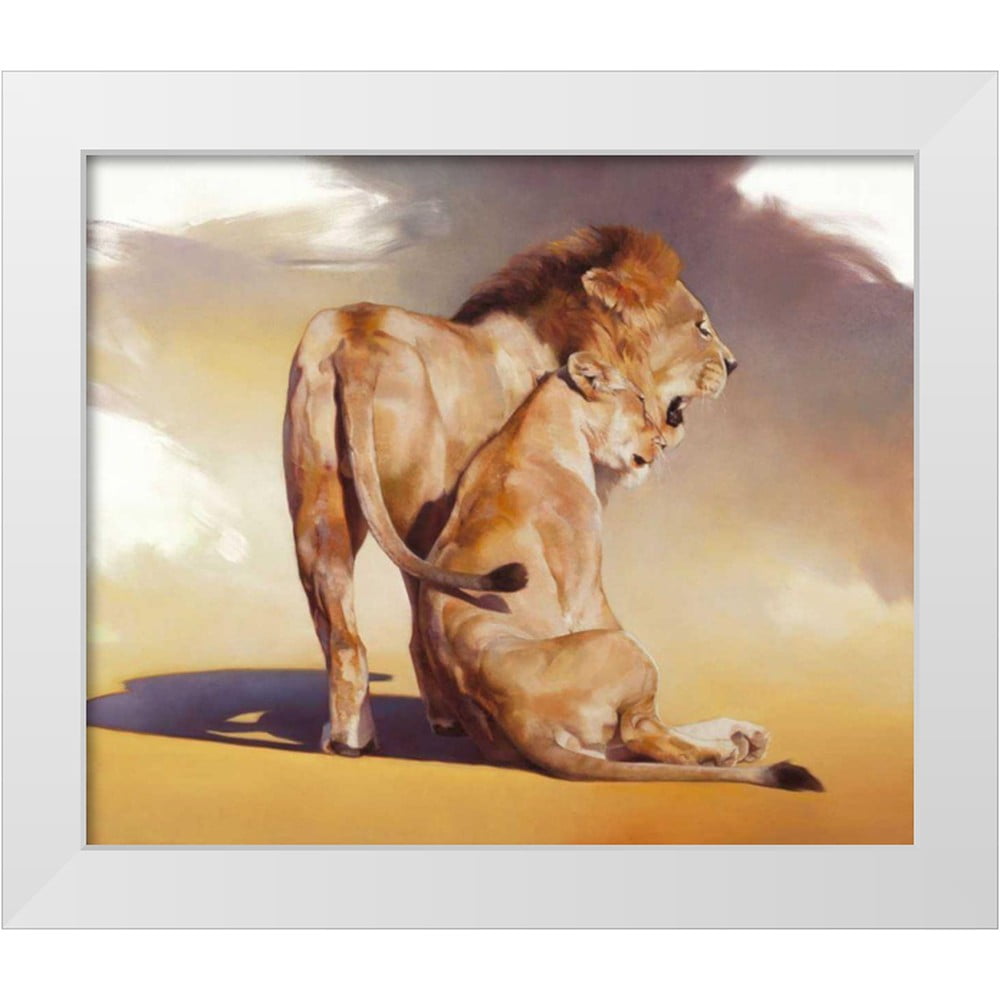 Chapman, Julie T. 14x12 White Modern Wood Framed Museum Art Print Titled - Afterglow - Walmart.com