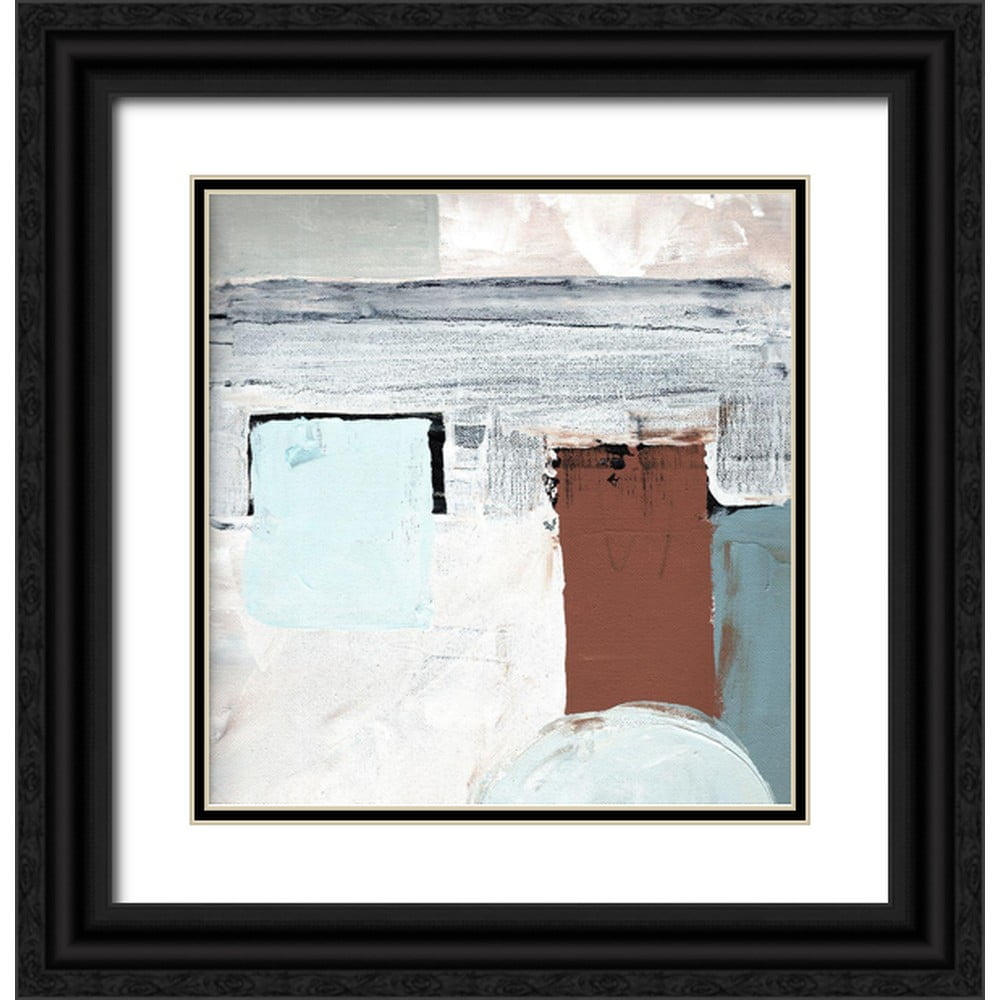 Chapman, Marcy 12x12 Black Ornate Wood Framed with Double Matting ...