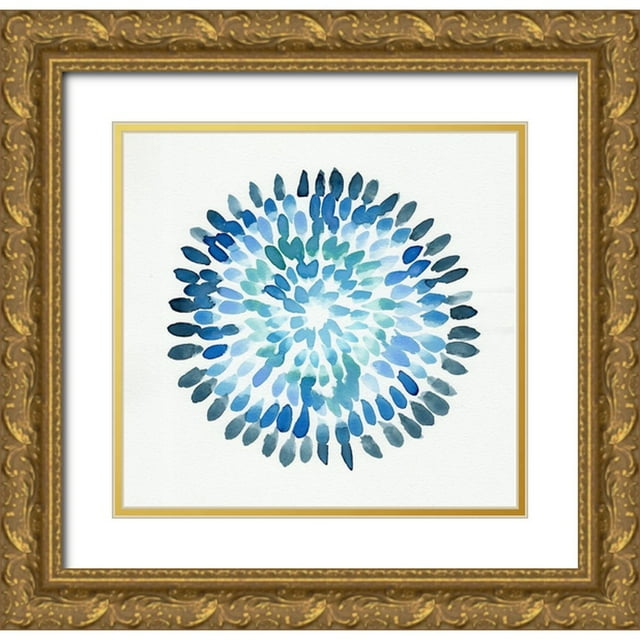 Chapman, Marcy 12x12 Gold Ornate Wood Framed with Double Matting Museum Art Print Titled - Burst ...